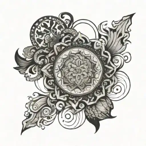 1956+ Circular Tattoo Ideas - BlackInk AI