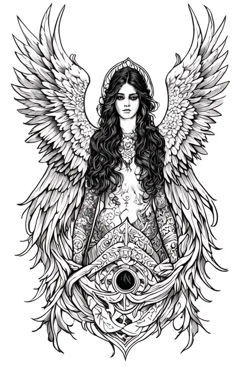 741+ Angel Sleeve Tattoo Ideas - BlackInk AI