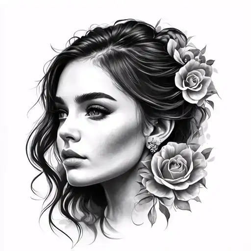 1465+ Womens Face Tattoo Ideas - BlackInk AI