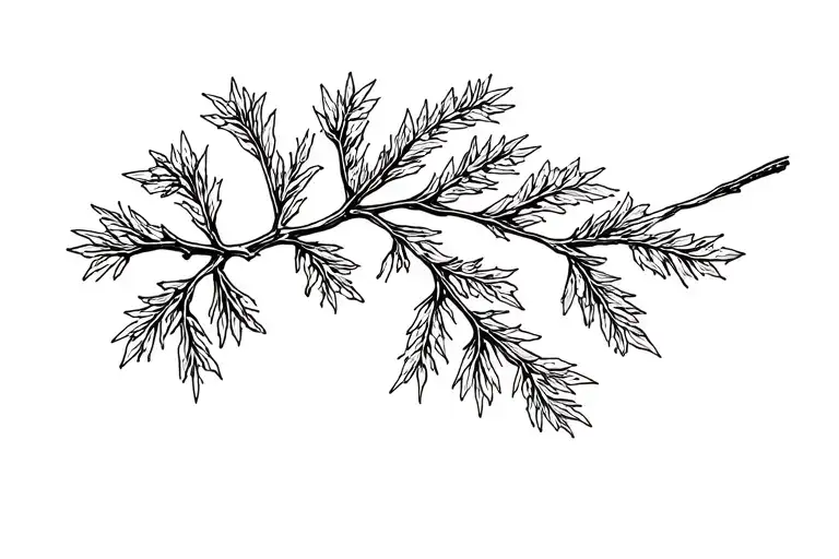 49+ Cedar Branch Tattoo Ideas in 2025 - BlackInk AI