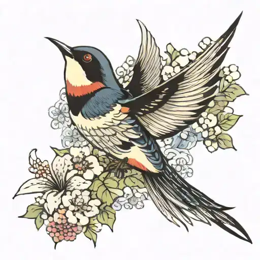 36+ Swallow Japanese Tattoo Ideas in 2025 - BlackInk AI