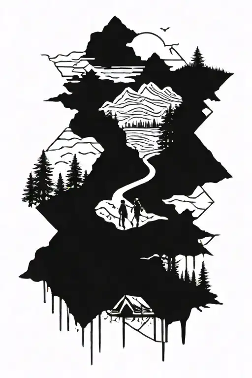 3707+ Hiking Tattoo Ideas in 2025 - BlackInk AI