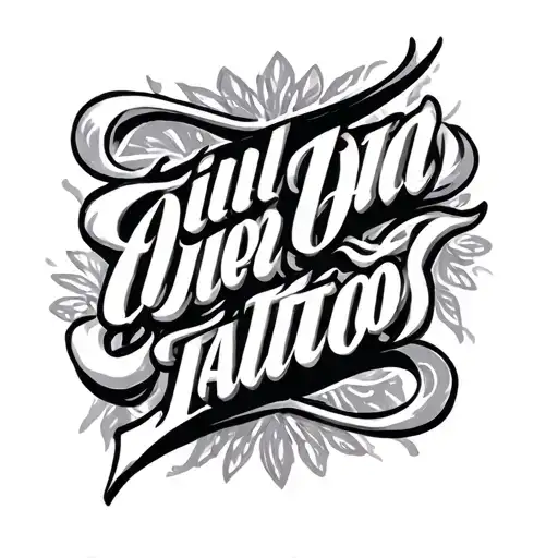 68+ Bold Script Tattoo Ideas - BlackInk AI
