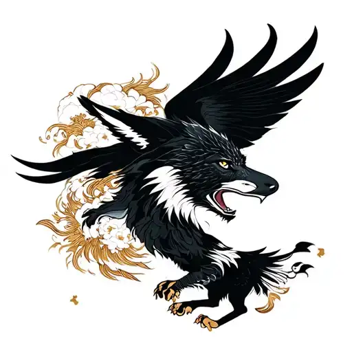 1417+ Eagle And Wolf Tattoo Ideas in 2025 - BlackInk AI