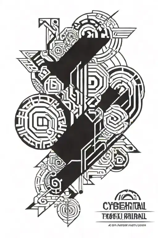 88+ Cybertribal Tattoo Ideas - BlackInk AI