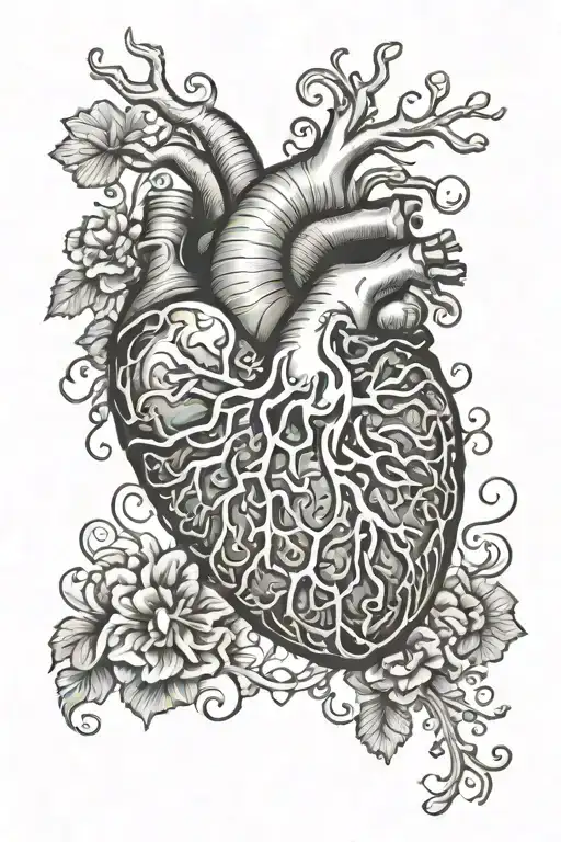 2534+ Brain And Heart Tattoo Ideas in 2025 - BlackInk AI