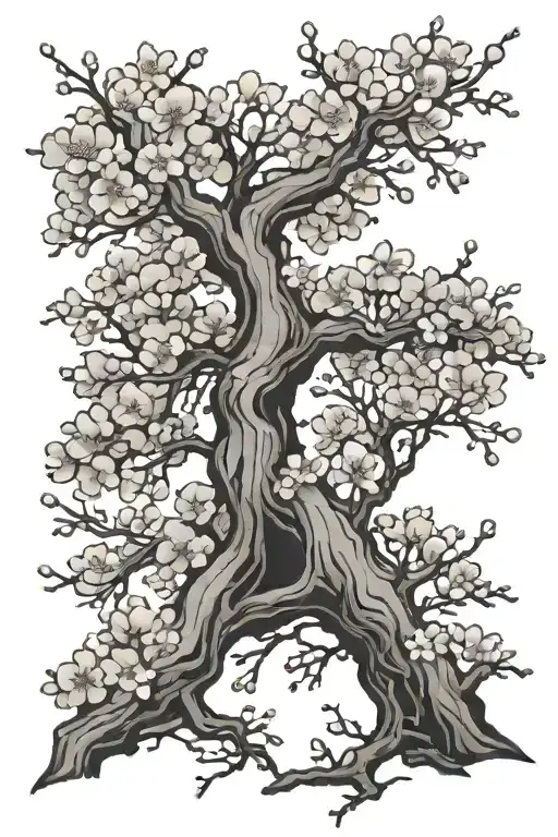 809+ Japanese Blossom Tree Tattoo Ideas - BlackInk AI