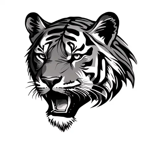 1735+ Tiger Head Tattoo Ideas - BlackInk AI