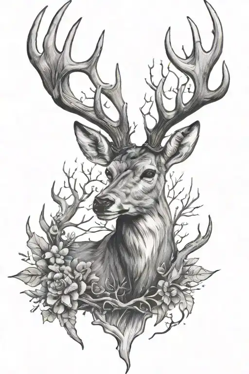 4542+ Antlers Tattoo Ideas in 2025 - BlackInk AI