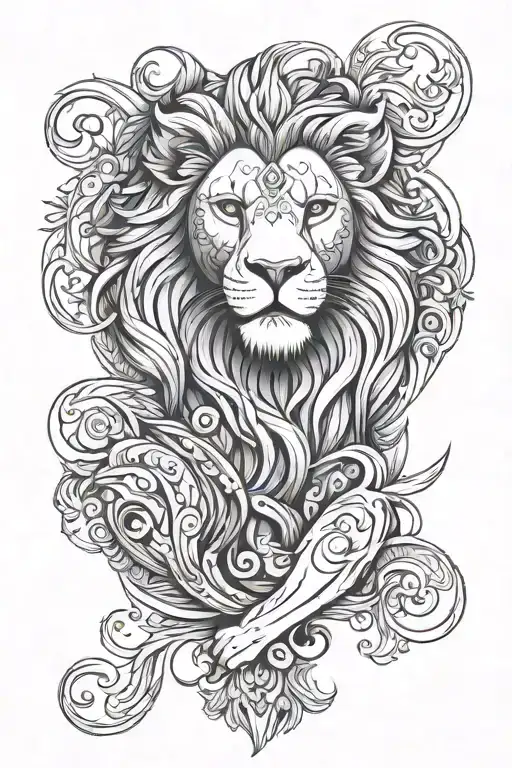 3612+ Leo Zodiac Tattoo Ideas - BlackInk AI