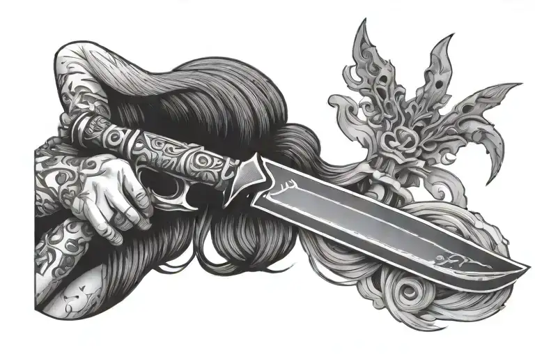 5465+ Blade Tattoo Ideas - BlackInk AI
