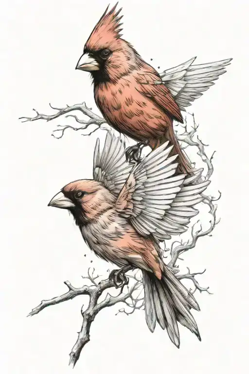 7595+ Cardinal Tattoo Ideas in 2025 - BlackInk AI