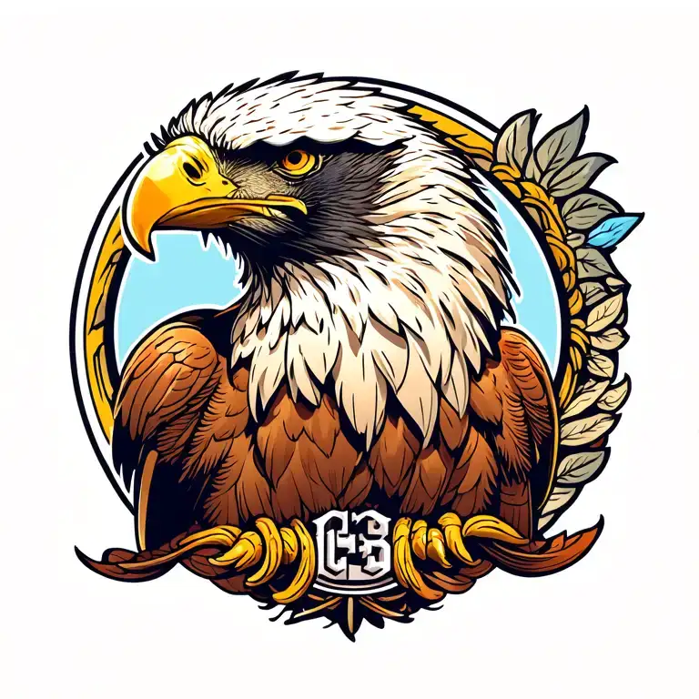 173+ Line Eagle Tattoo Ideas - BlackInk AI