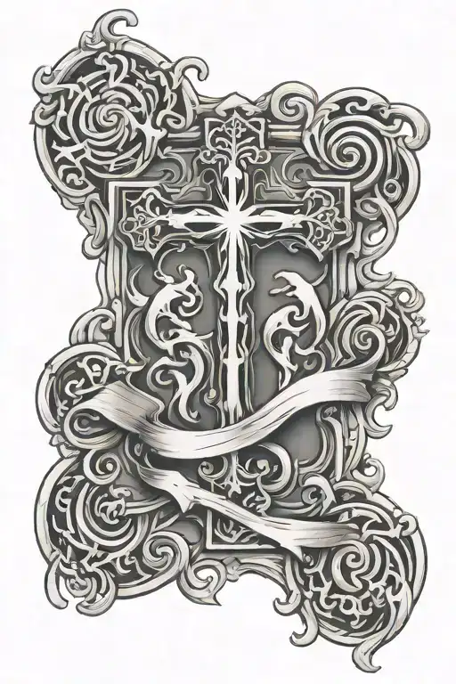 1140+ Faith Cross Tattoo Ideas - BlackInk AI