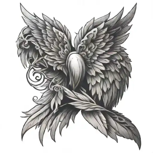 4254+ Angle Tattoo Ideas - BlackInk AI
