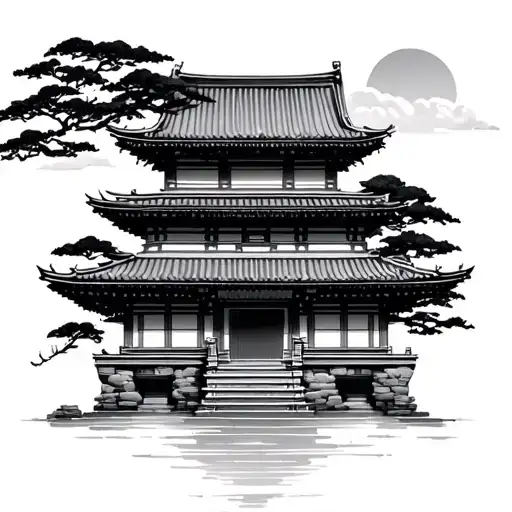 1518+ Japanese Temple Tattoo Ideas in 2025 - BlackInk AI