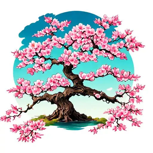 809+ Japanese Blossom Tree Tattoo Ideas - BlackInk AI