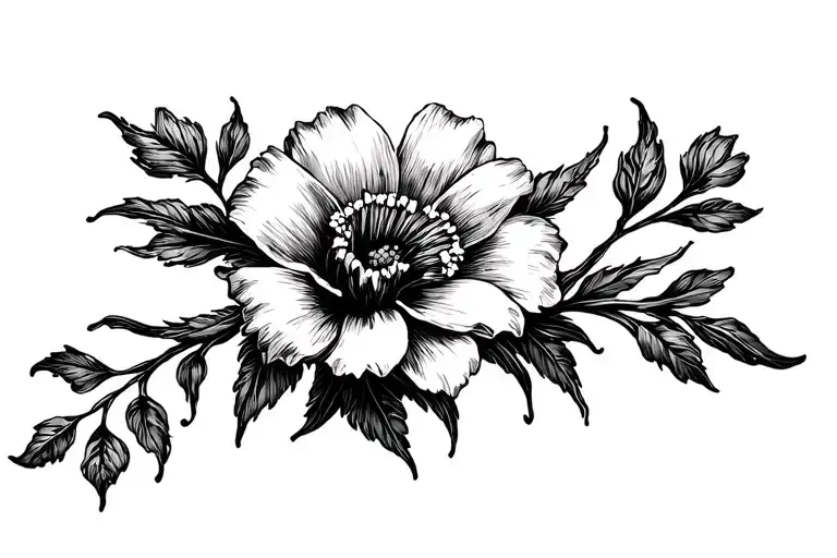 3425+ June Birth Flower Tattoo Ideas - BlackInk AI