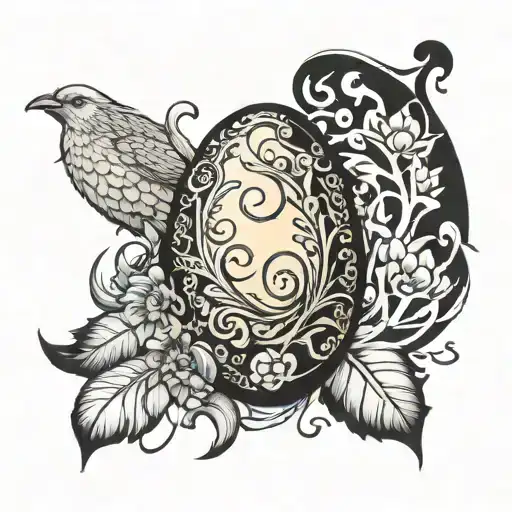 971+ Eggs Tattoo Ideas in 2025 - BlackInk AI