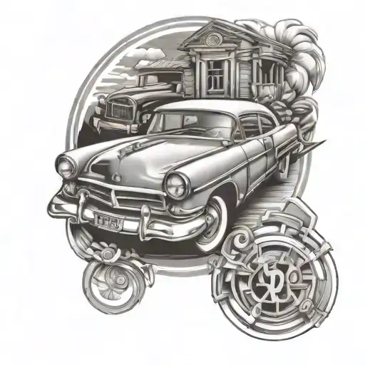 15,116+ Car Tattoos in 2026 - BlackInk AI