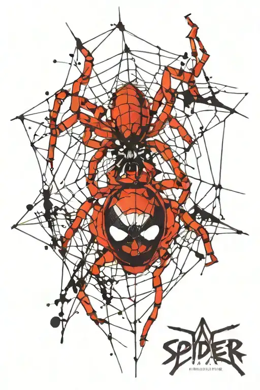 5445+ Spider And Spider Web Tattoo Ideas - BlackInk AI