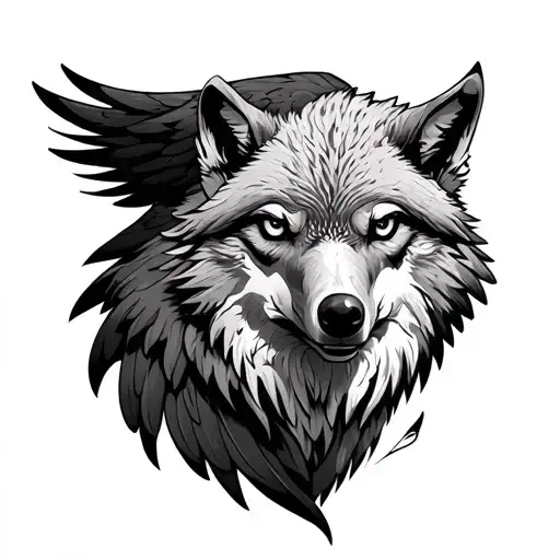 1417+ Eagle And Wolf Tattoo Ideas in 2025 - BlackInk AI