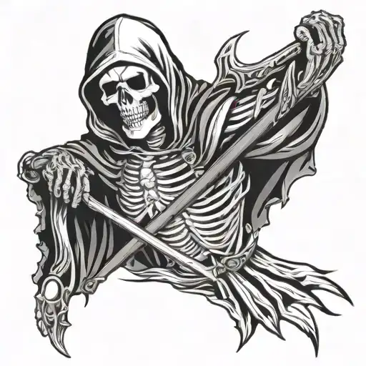 12349+ Grim Reaper Tattoo Ideas in 2025 - BlackInk AI