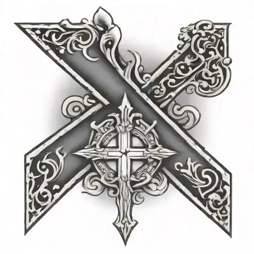 2239+ Cross With Words Tattoo Ideas in 2025 - BlackInk AI