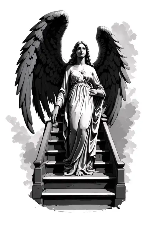 1109+ Heaven Stairs Tattoo Ideas in 2025 - BlackInk AI