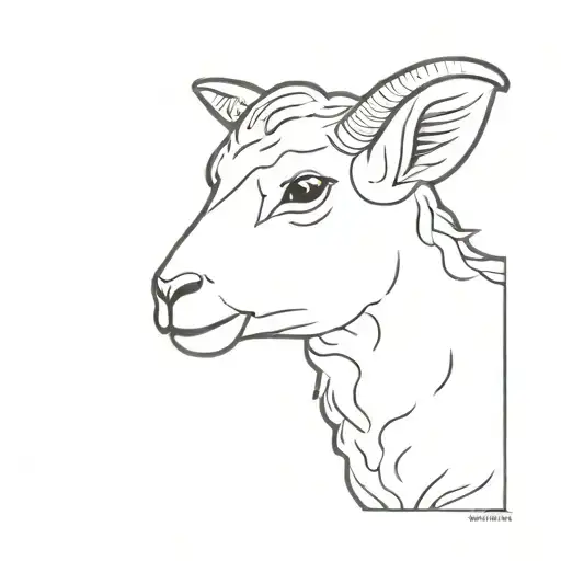 2528+ Lamb Tattoo Ideas - BlackInk AI