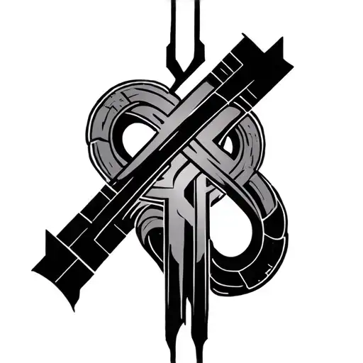 125+ Cyber Sigilism Cross Tattoo Ideas in 2025 - BlackInk AI