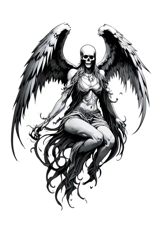 2317+ Angel Of Death Tattoo Ideas in 2025 - BlackInk AI