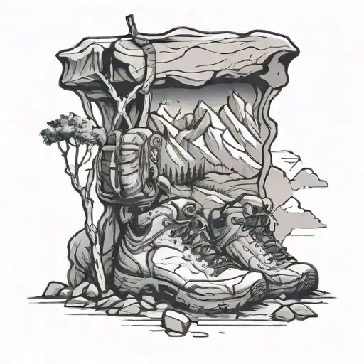 3707+ Hiking Tattoo Ideas in 2025 - BlackInk AI