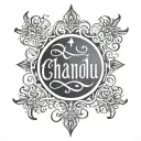 Black and Grey "Chandu Name In Hindi Calligraphy Tattoo" Tattoo ...