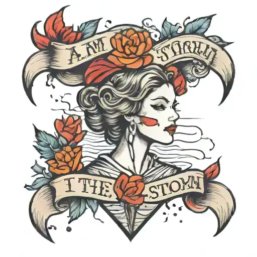 8867+ I Am The Storm Tattoo Ideas in 2025 - BlackInk AI