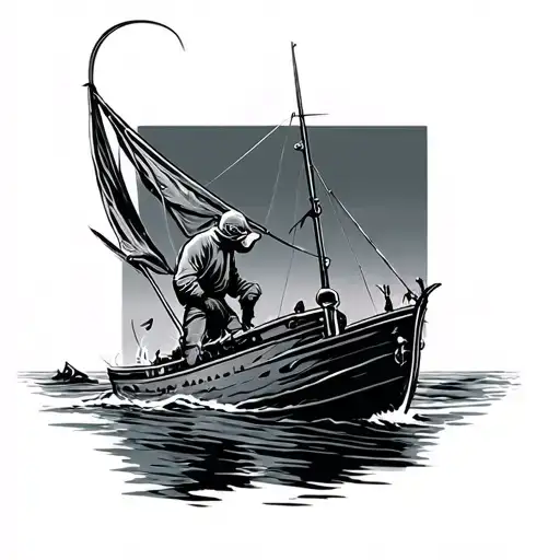 1117+ Fishing Boat Tattoo Ideas in 2025 - BlackInk AI