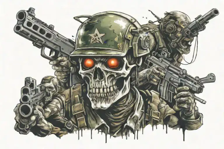 91+ Call Of Duty Zombies Tattoo Ideas in 2025 - BlackInk AI