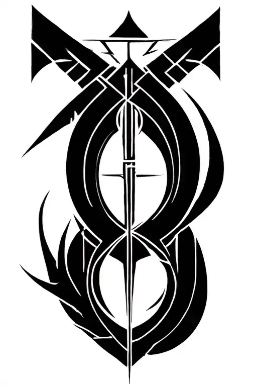 125+ Cyber Sigilism Cross Tattoo Ideas in 2025 - BlackInk AI