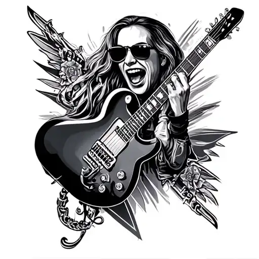 834+ Rock And Roll Tattoo Ideas - BlackInk AI