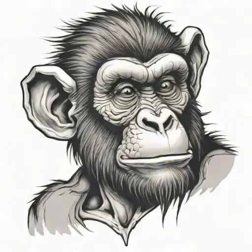 7661+ Monkey Tattoo Ideas in 2025 - BlackInk AI