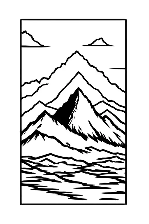 2106+ Mountain Forearm Tattoo Ideas - BlackInk AI