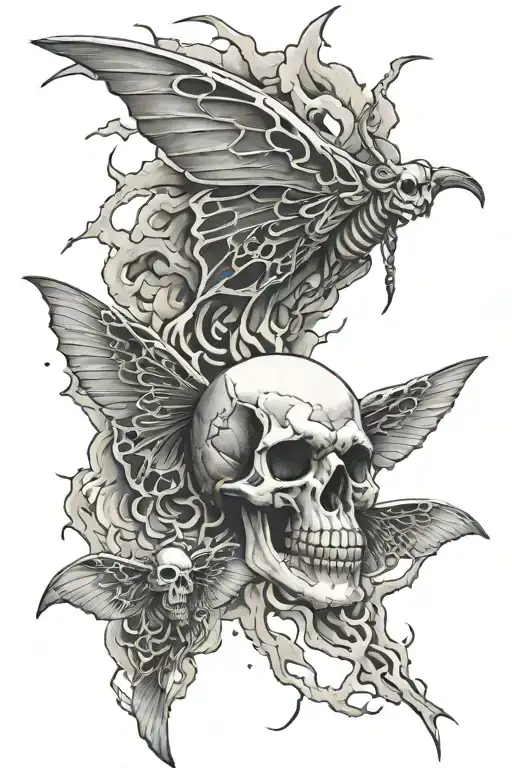 430+ Lightning Skull Tattoo Ideas in 2025 - BlackInk AI