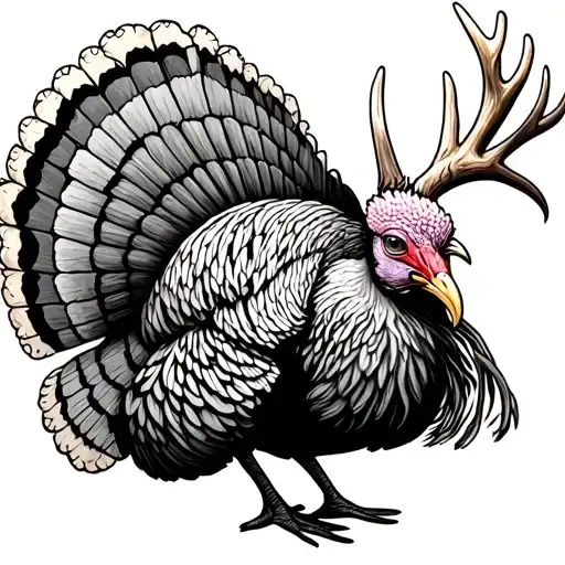 2,101+ Deer Antler Tattoo Ideas - BlackInk AI