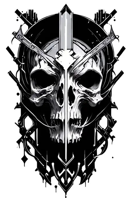 125+ Cyber Sigilism Cross Tattoo Ideas in 2025 - BlackInk AI