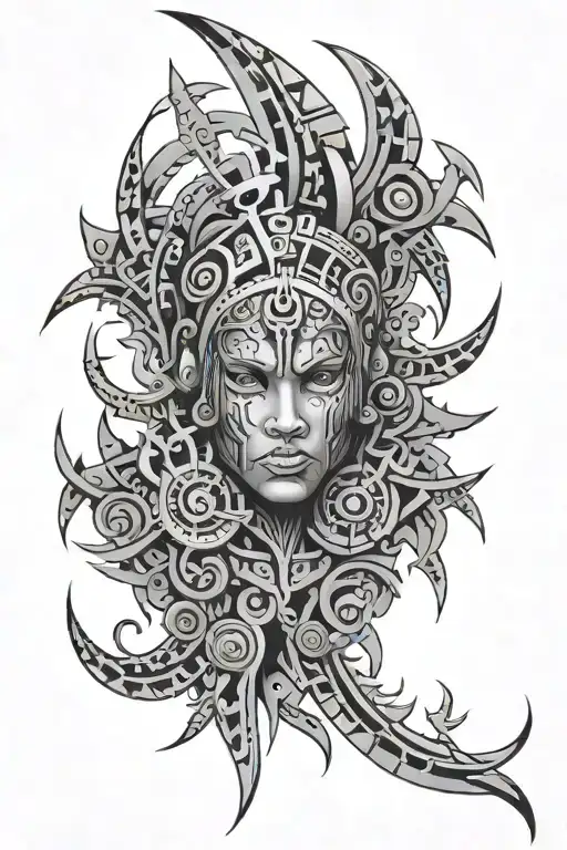 274+ Cyber Tribal Tattoo Ideas - BlackInk AI
