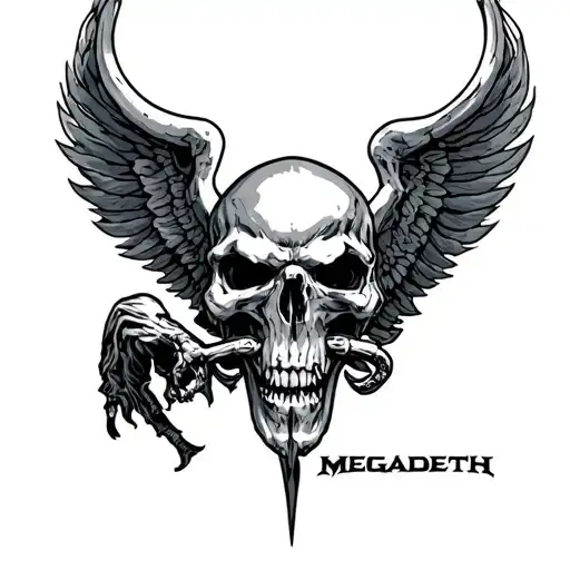 Megadeth Tattoo 56+ Megadeth Tattoo Ideas In 2025 BlackInk AI