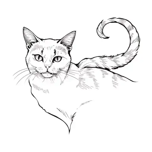 1848+ White Cat Tattoo Ideas in 2025 - BlackInk AI