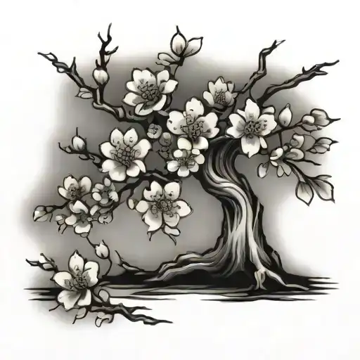 809+ Japanese Blossom Tree Tattoo Ideas - BlackInk AI