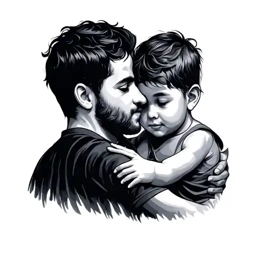 5001+ Father Son Tattoo Ideas - BlackInk AI