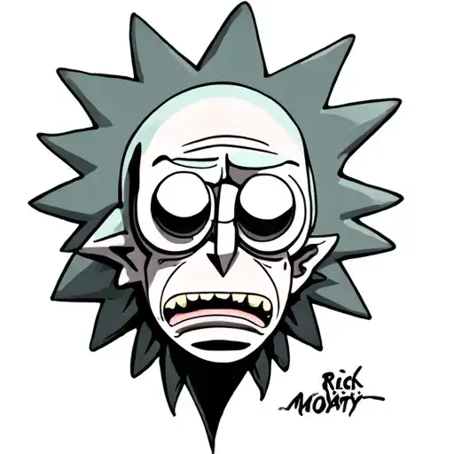 1112+ Rick And Morty Tattoo Ideas - BlackInk AI
